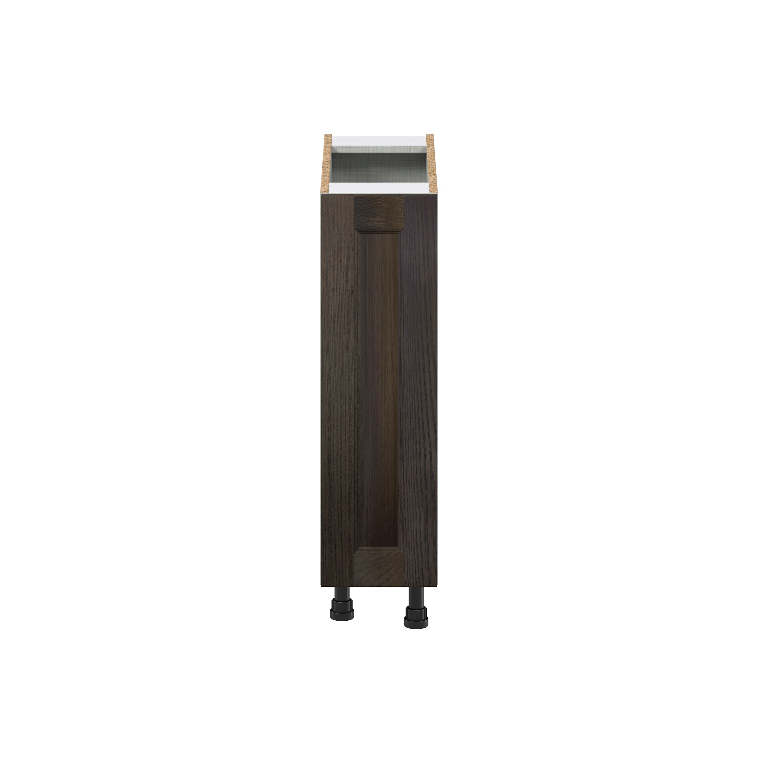 Summerina Chestnut Solid Wood Recessed Assembled Full High Door Pull ...