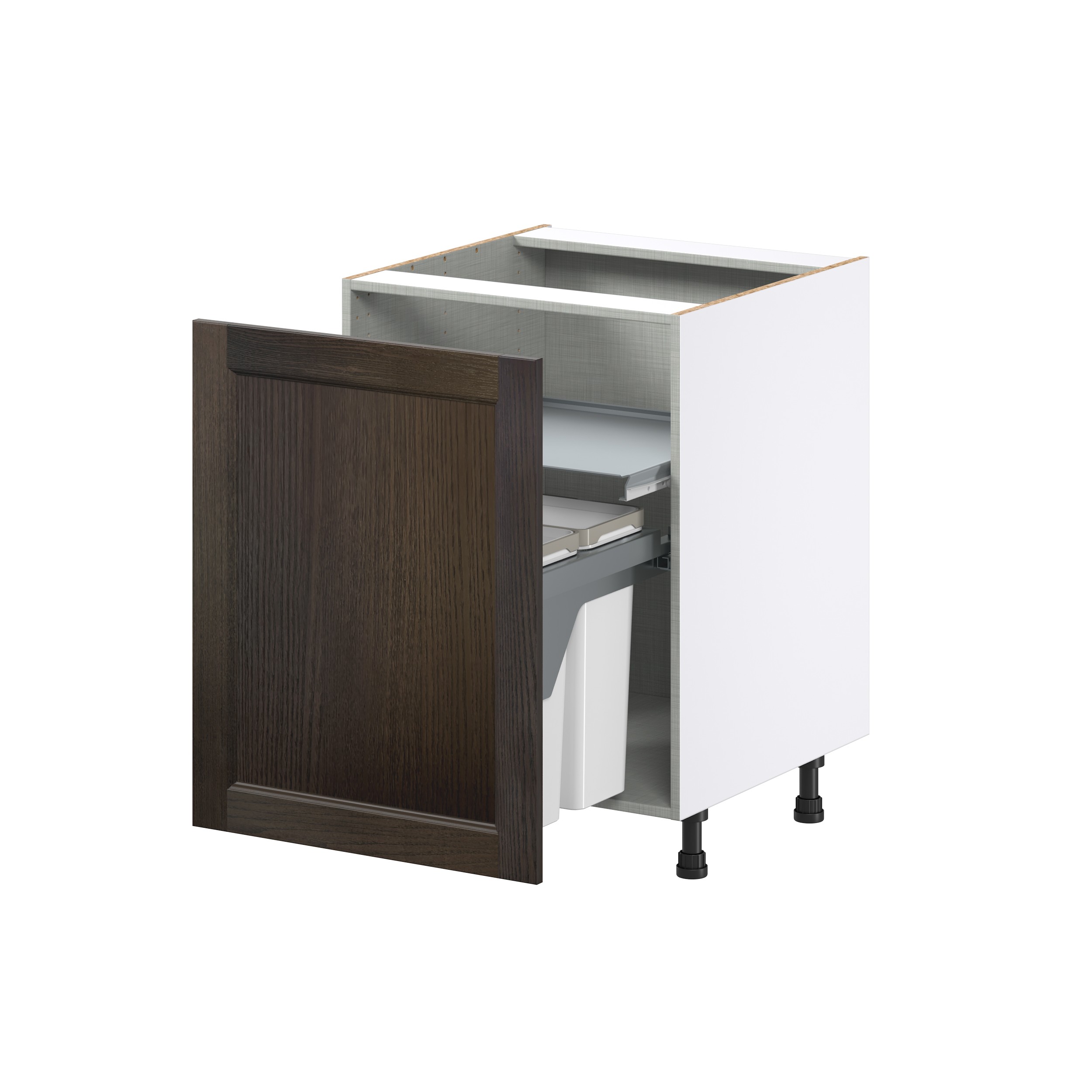 Wood Base Kitchen Cabinets