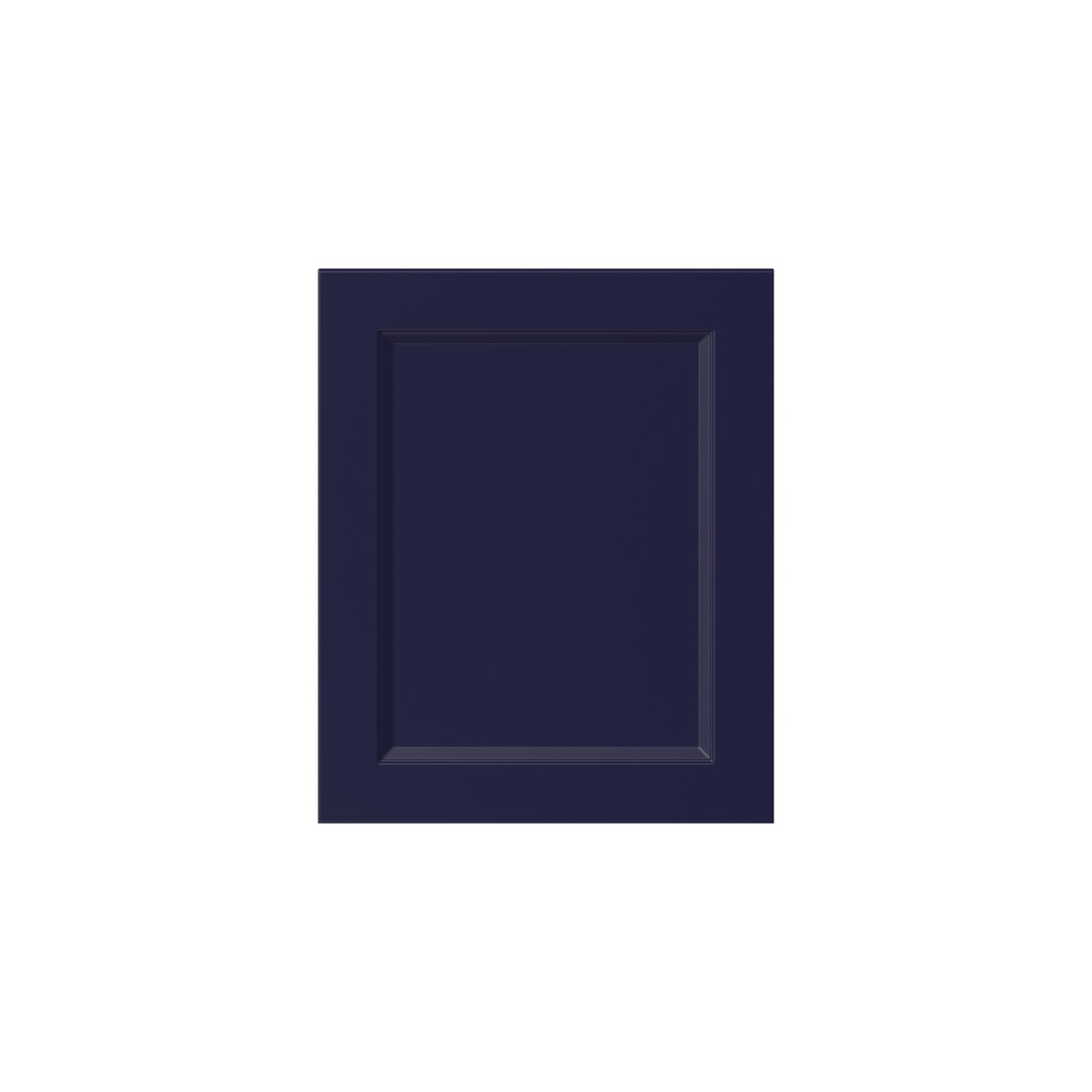 Camellia Painted Midnight Blue Recessed 11 x 30 x 0.75 in. Door ...