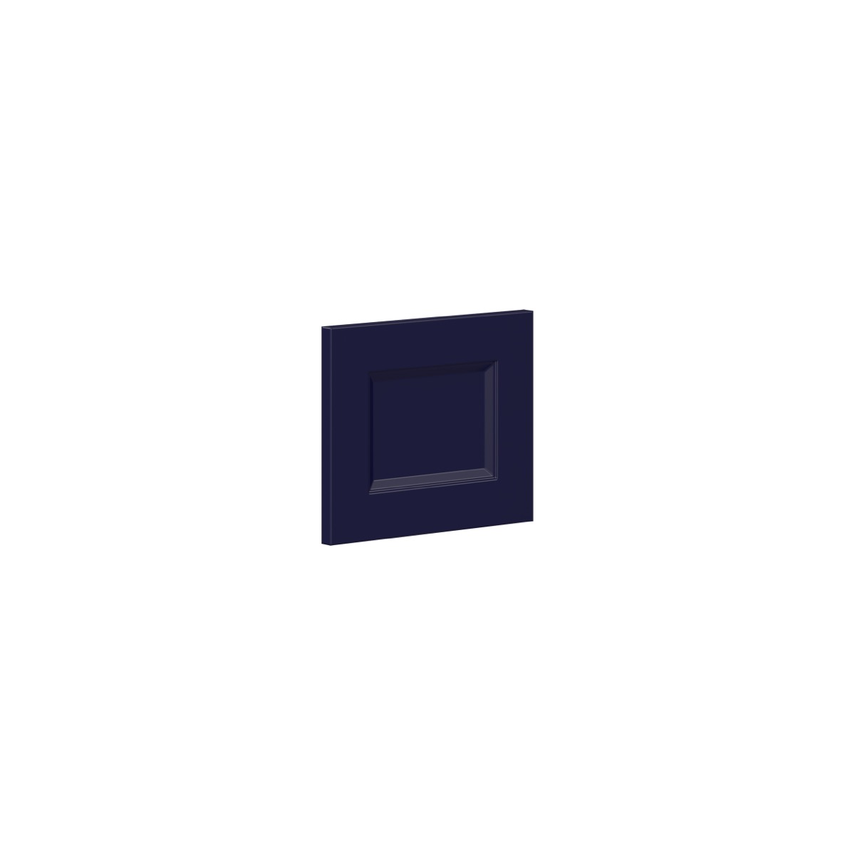 Camellia Painted Midnight Blue Recessed 27 x 15 x 0.75 in. Drawer Front ...