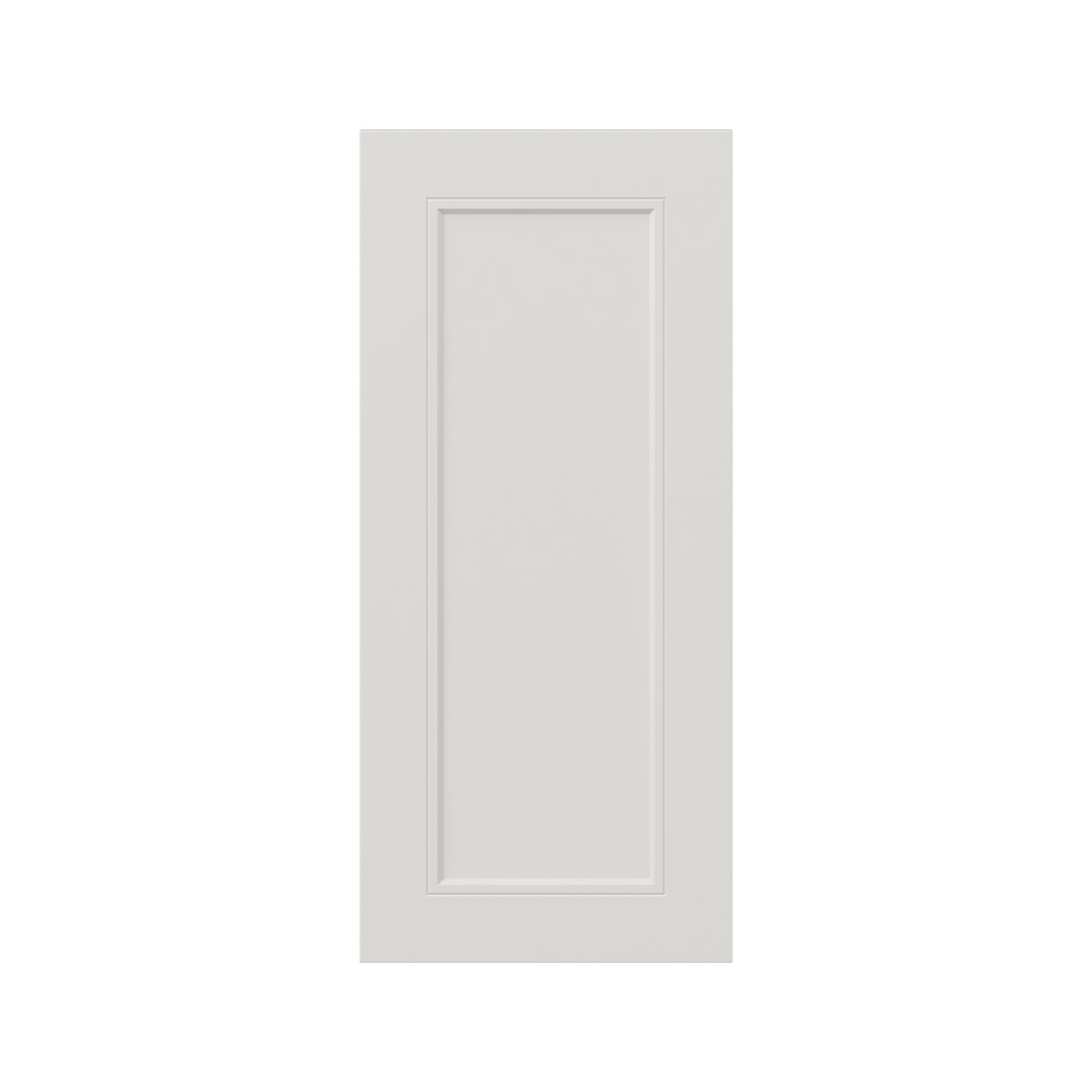 Wisteria Painted Light Gray Recessed 21 x 30 x 0.75 in. Door ...